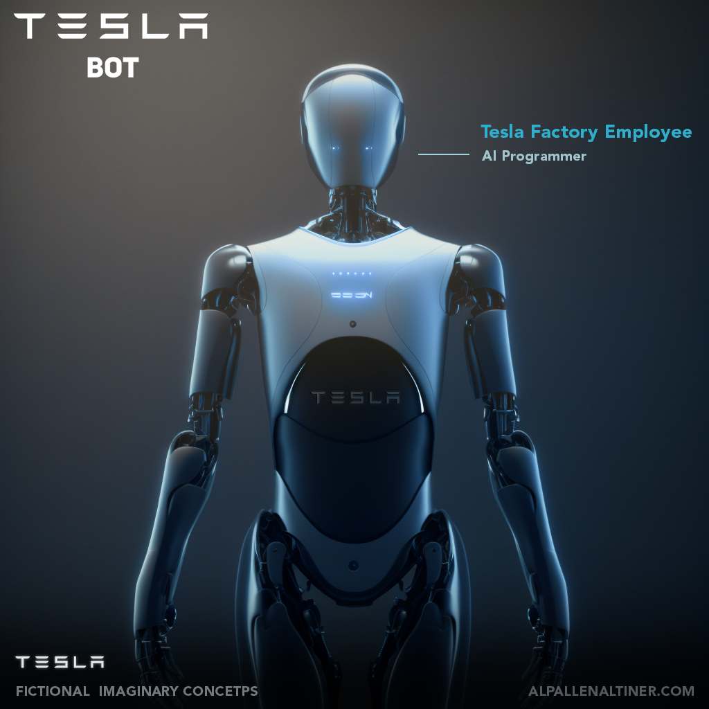 TESLA BOT IMAGINERY CONCEPTS — Alp Allen Altiner | A VFX and AAA Gaming ...