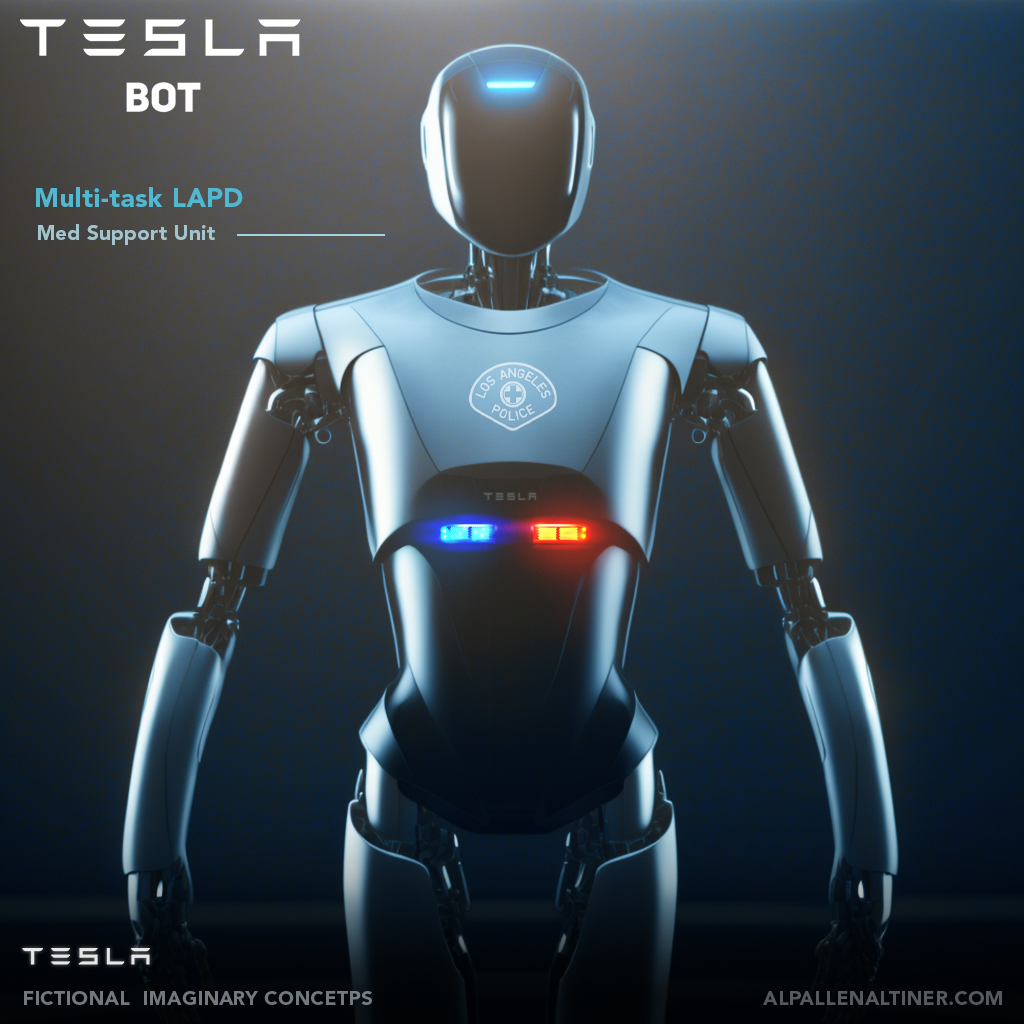 TESLA BOT IMAGINERY CONCEPTS — Alp Allen Altiner | A VFX and AAA Gaming ...