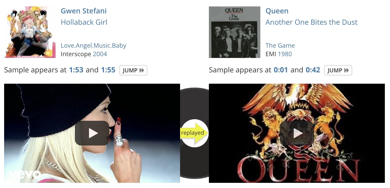 Tool: Who Sampled? — Dr. James Frankel