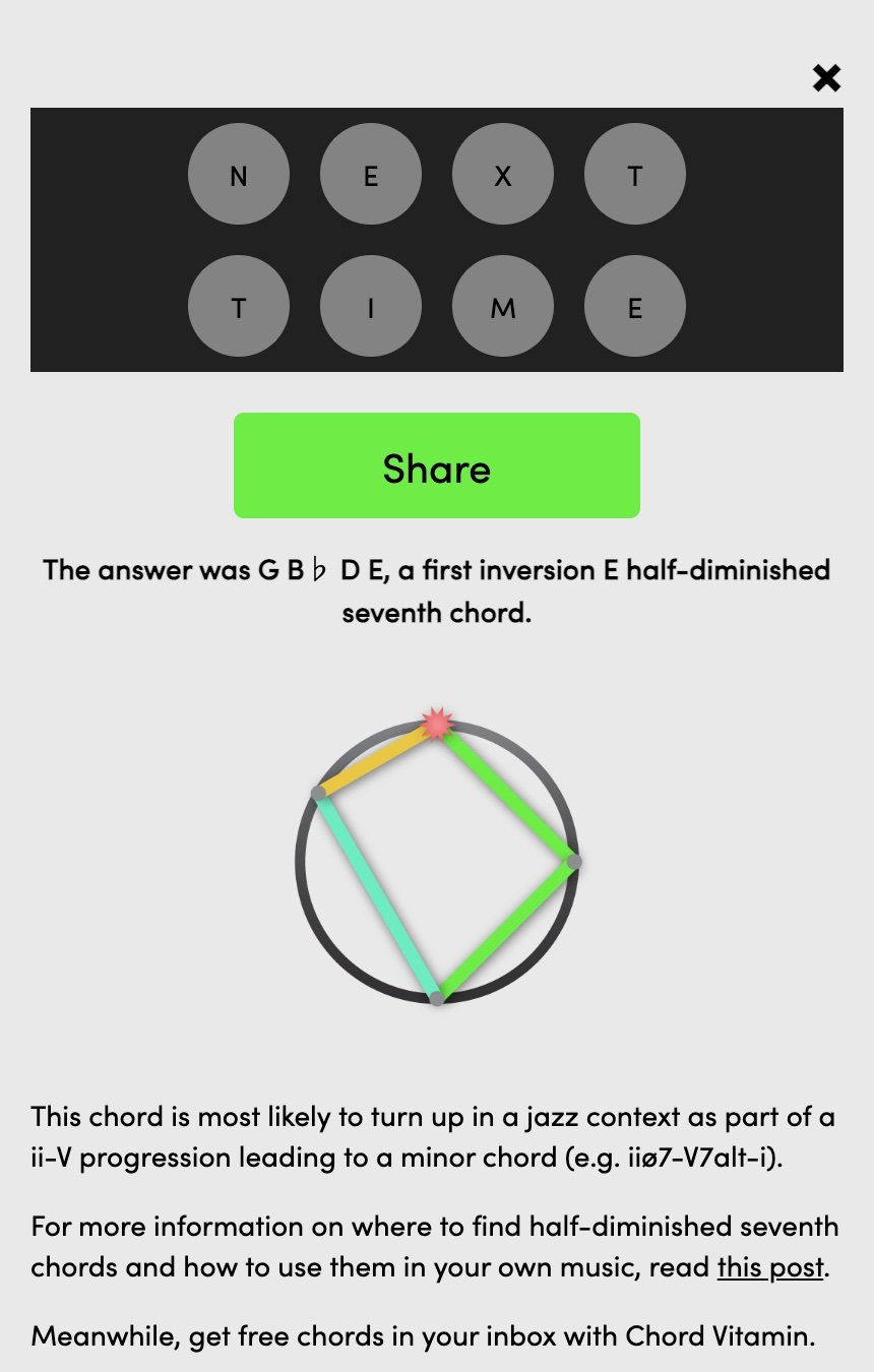 Meet Chordle! — Dr. James Frankel