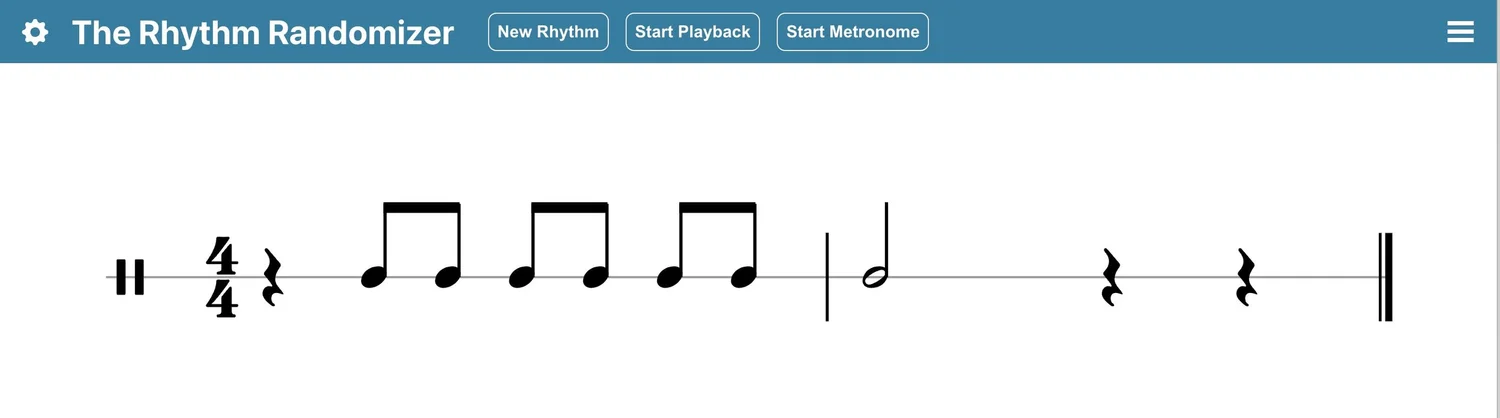 Tool: Rhythm Randomizer — Dr. James Frankel