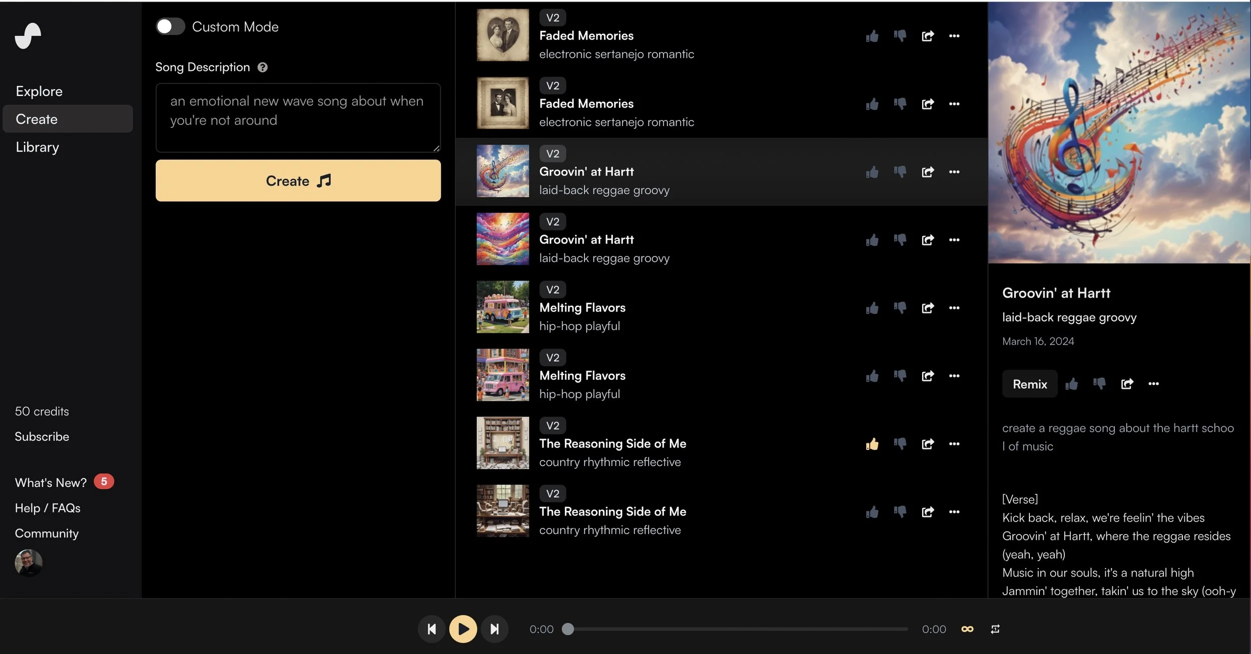 AI Tool: Suno — Dr. James Frankel