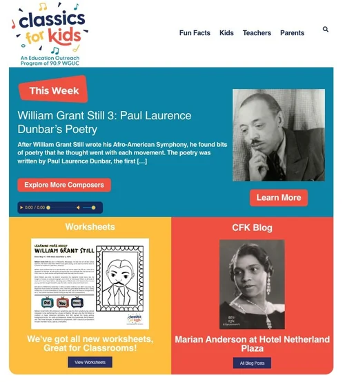 Resource: Classics For Kids — Dr. James Frankel