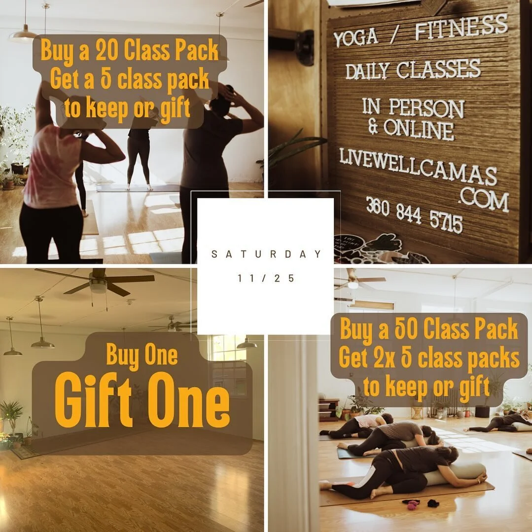 LiveWell Camas | Yoga + Fitness + Community for the whole family