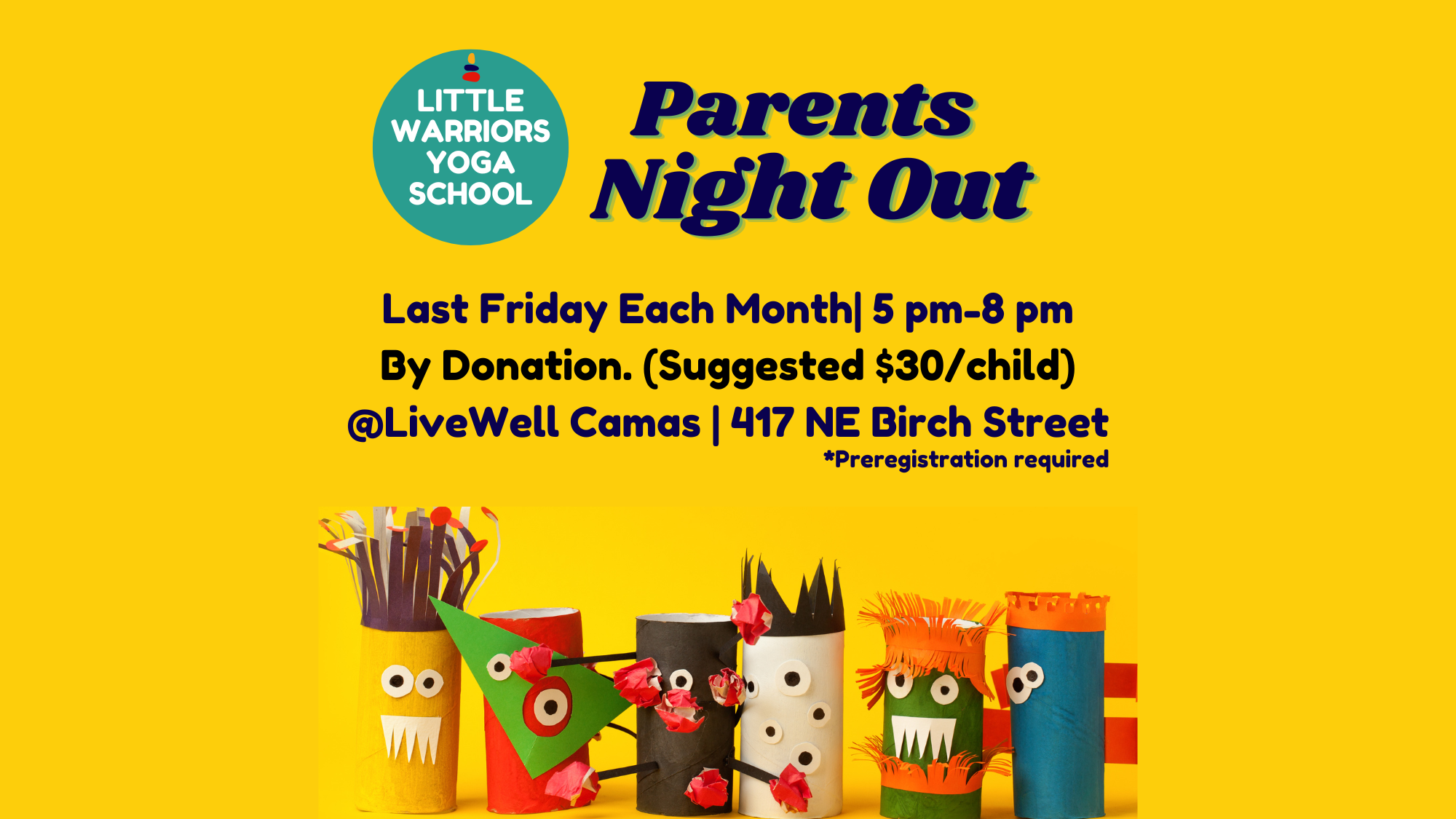 Camas Youth Yoga, Fitness + Community Programming — LiveWell Camas Non ...