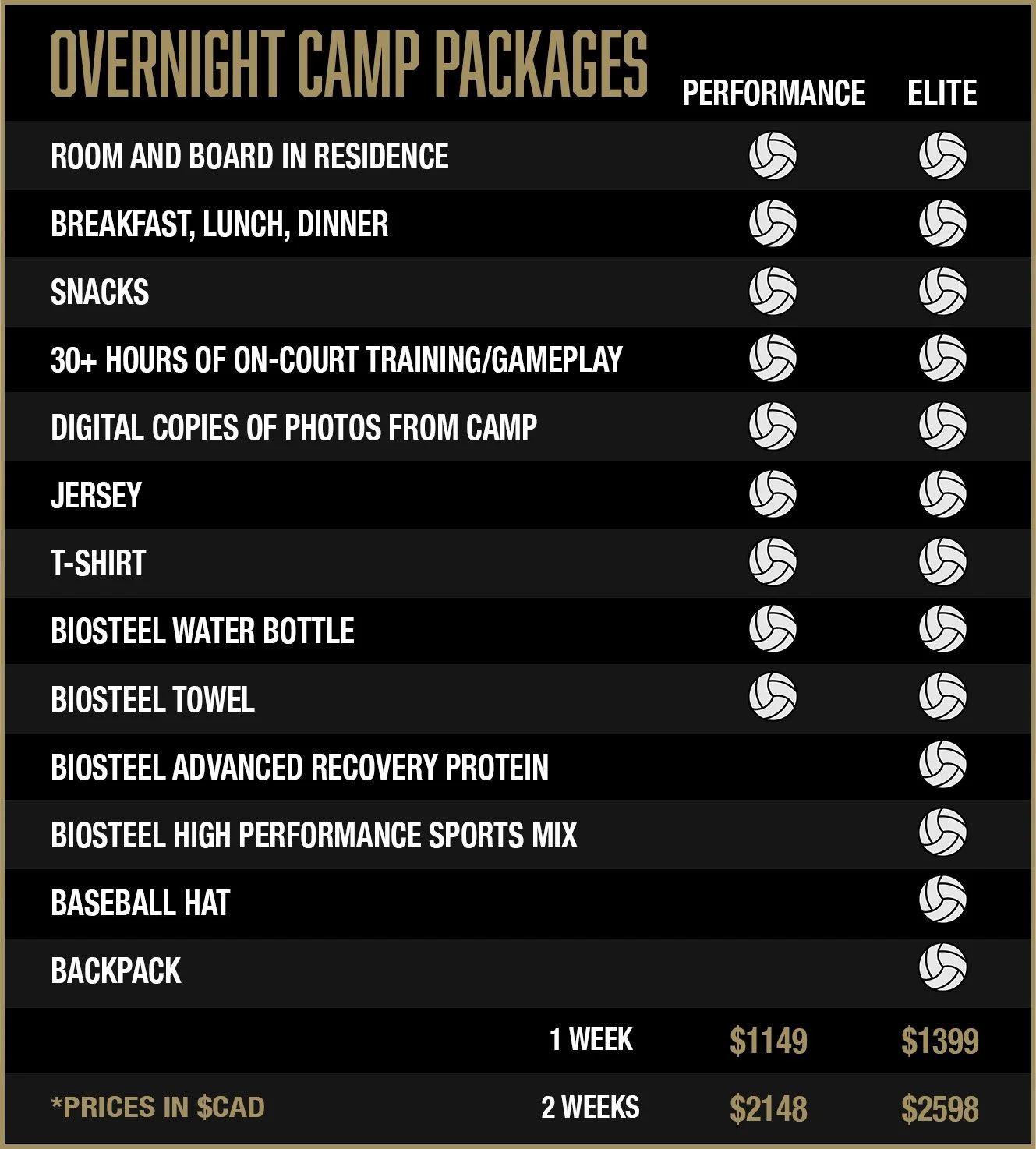 Athlete Institute Volleyball Summer Camp — Orangeville — Athlete Institute