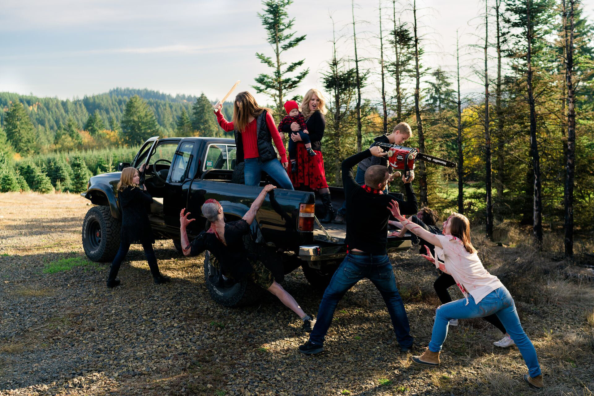 Portland Zombie Family Photos | Sightglass Photography
