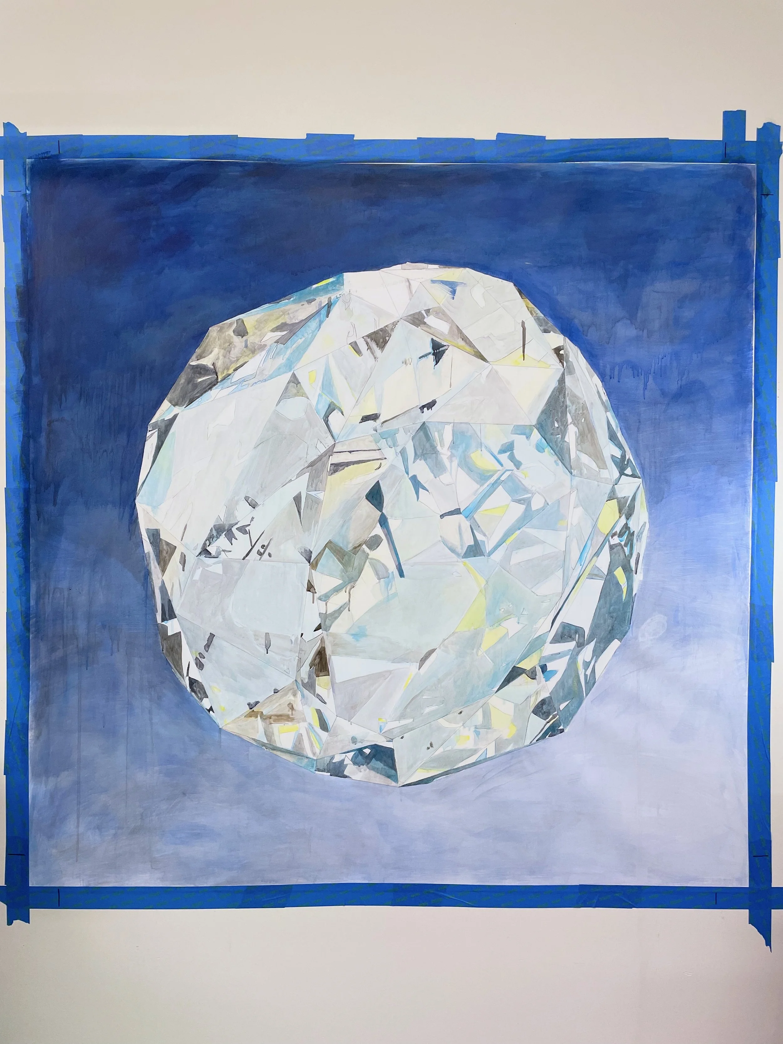 My Big, Beautiful Diamond Painting, Layer #3 — Lucy Farmer