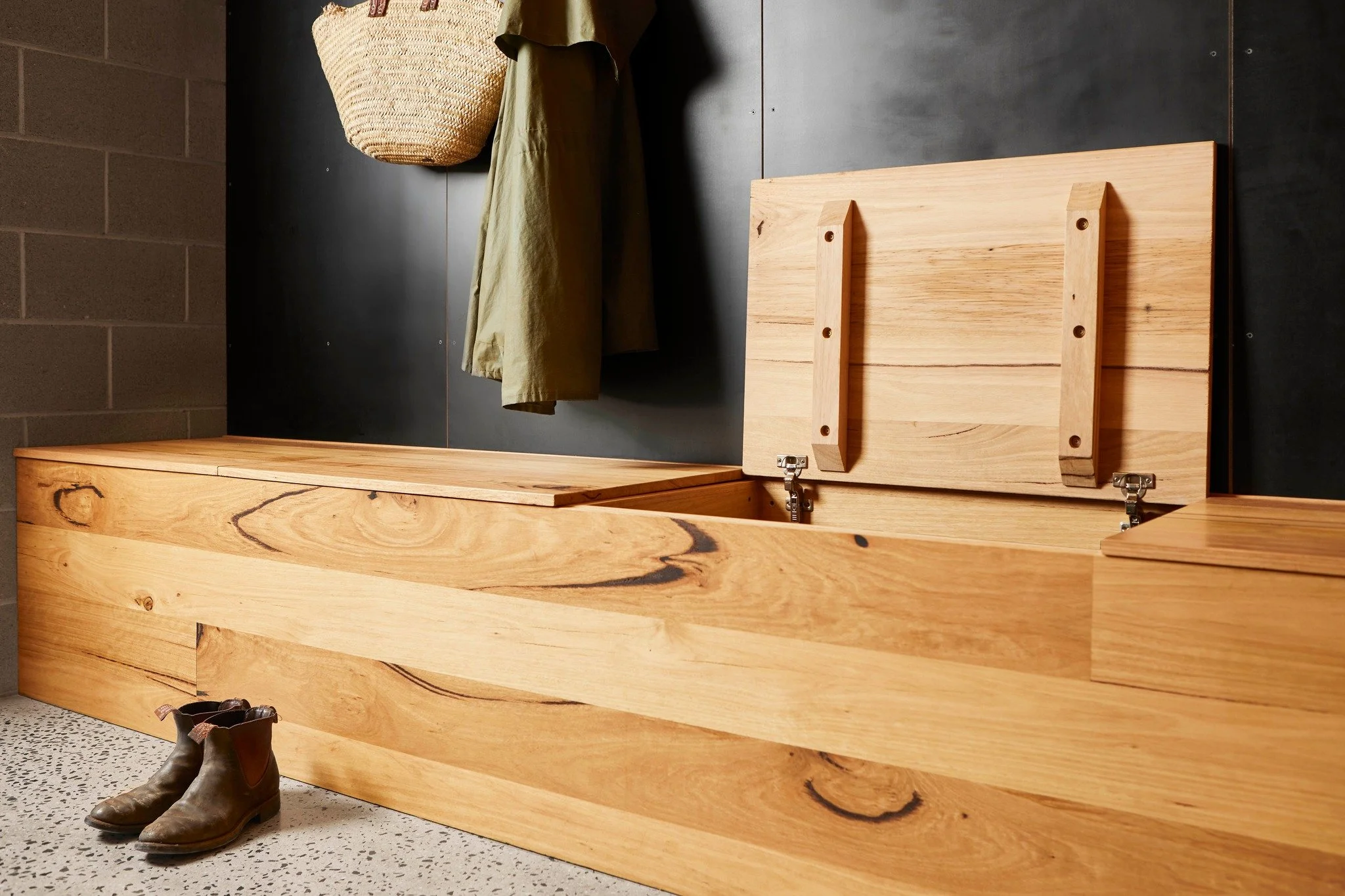 Introducing - the Iluka wall hung recycled timber vanity