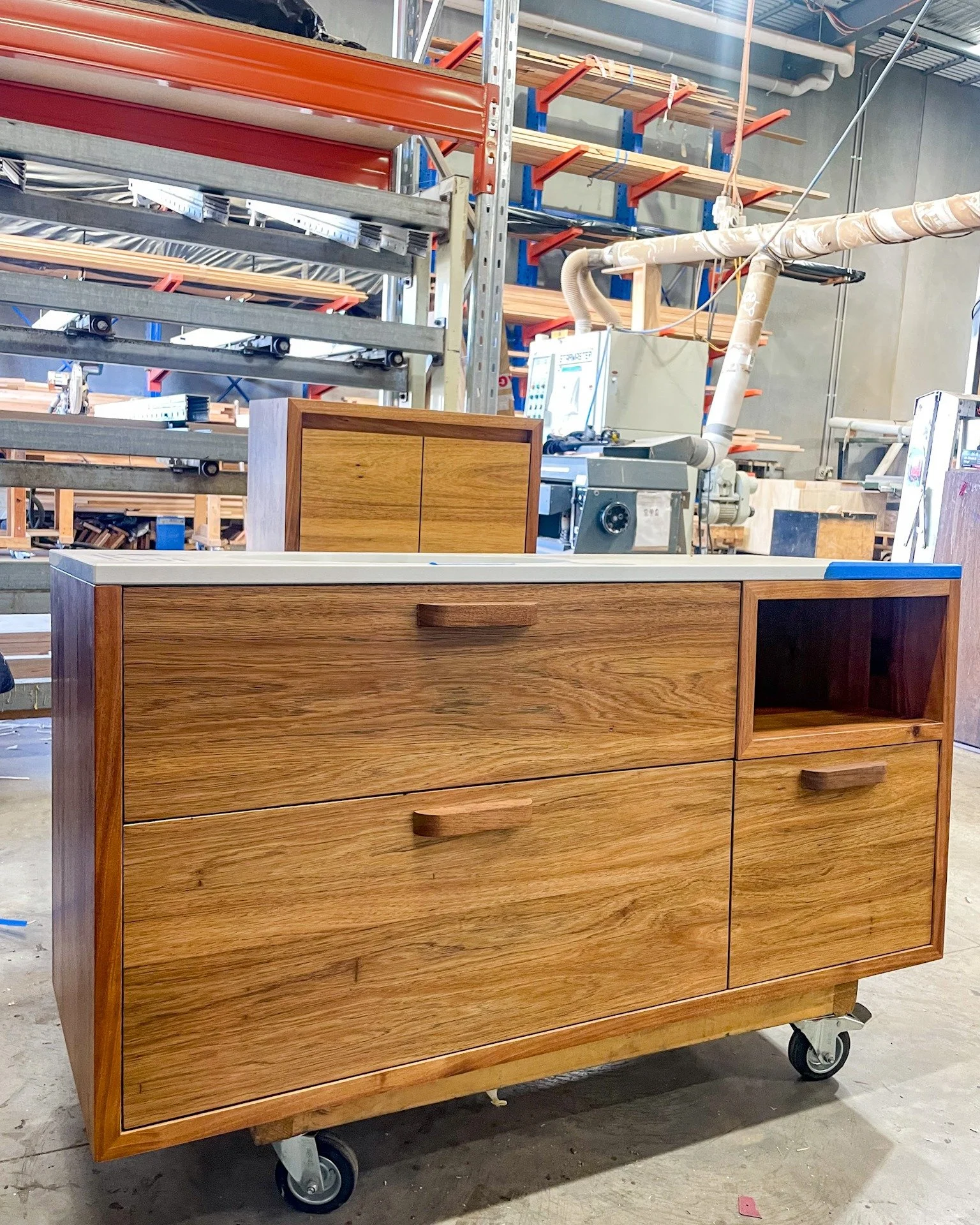Introducing - the Iluka wall hung recycled timber vanity