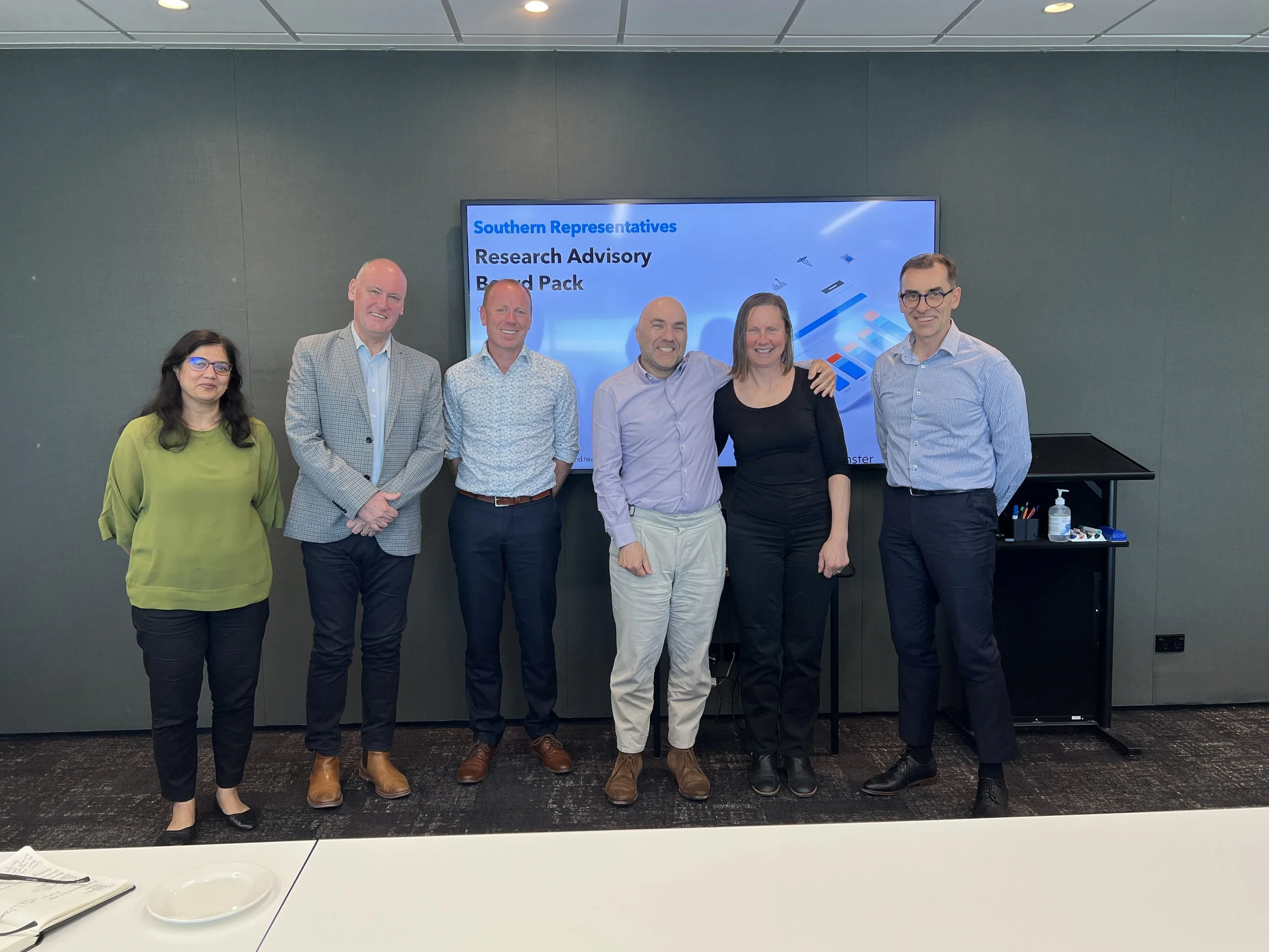 Quality Product Research: Research Advisory Board – Southern — Chatswood