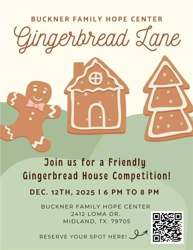 Gingerbread Lane - Gingerbread House Competition! — MIDLAND AF