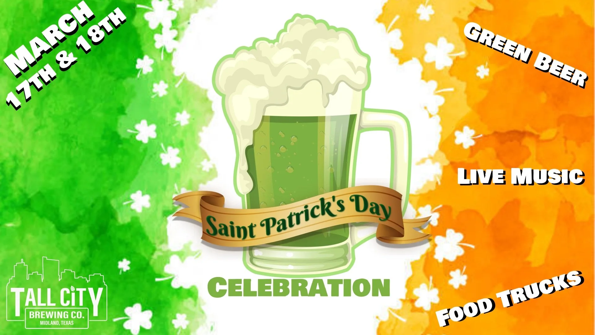 Saint Patrick’s Day Celebration — MIDLAND AF