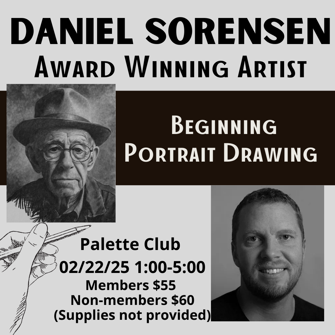 Beginning Portrait Drawing with Artist Daniel Sorensen — MIDLAND AF