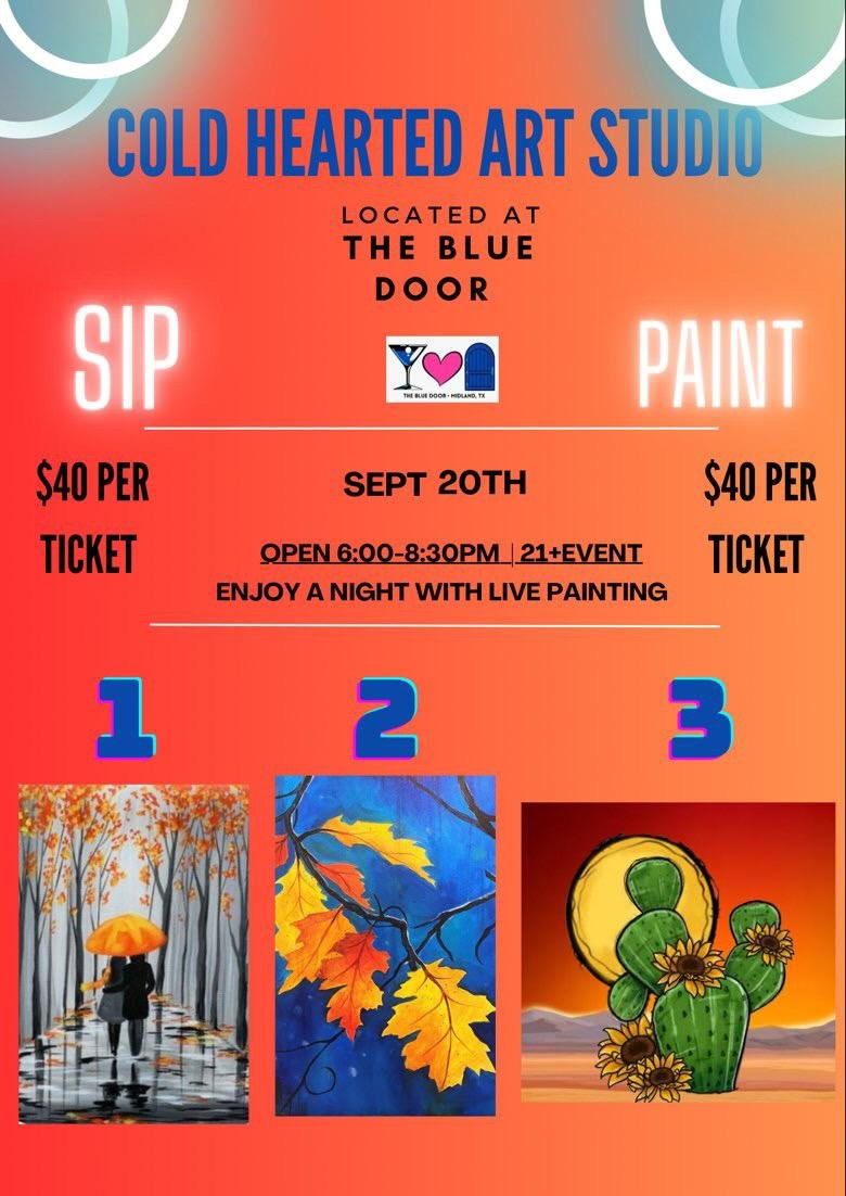 It's Fall Y'all! Sip & Paint. — MIDLAND AF