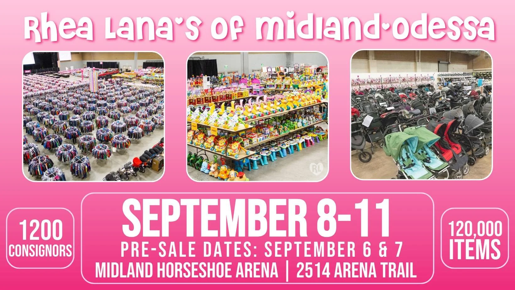 Rhea Lana's of Midland-Odessa Fall Event — MIDLAND AF