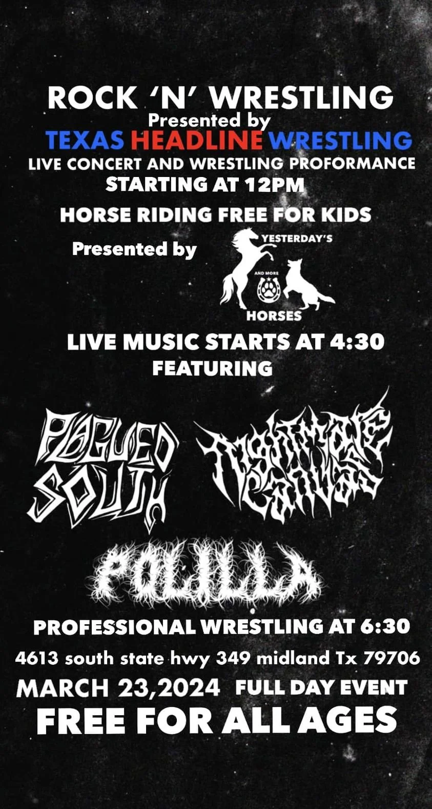 Rock N' Wrestling — MIDLAND AF