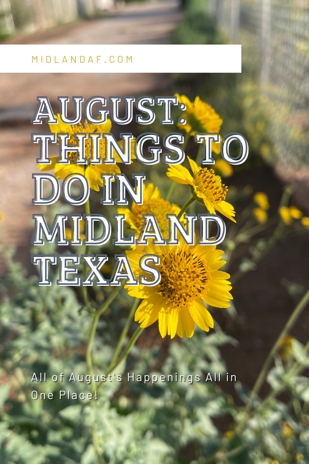 August: Things to do in Midland, Texas — MIDLAND AF