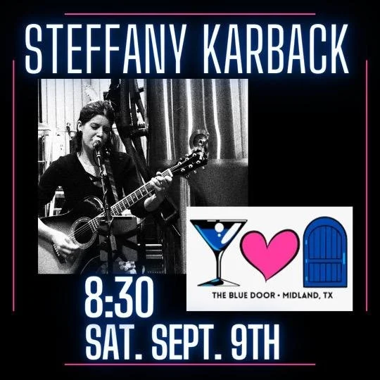Live Music with Steffany Karback — MIDLAND AF