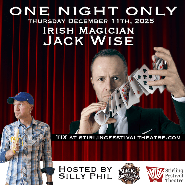 Jack Wise - Magician — Stirling Festival Theatre