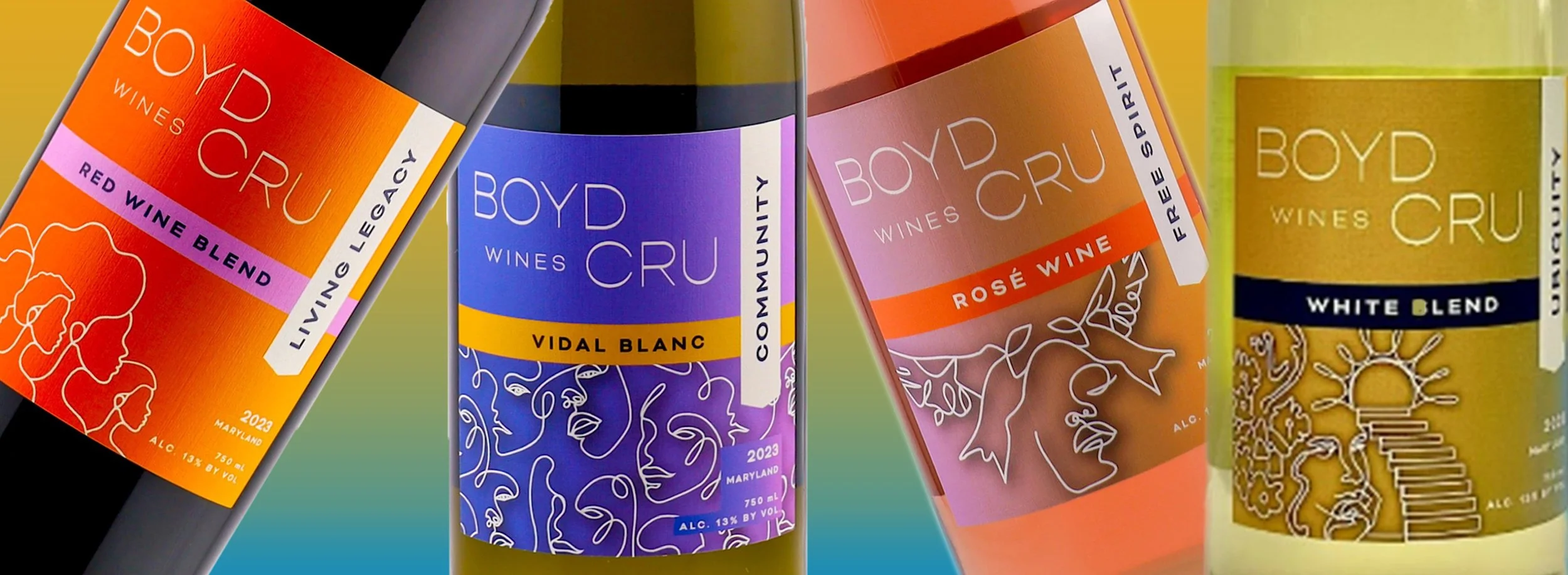 Freedom Of Expression - Wine Label Art Contest — Boyd Cru Wines