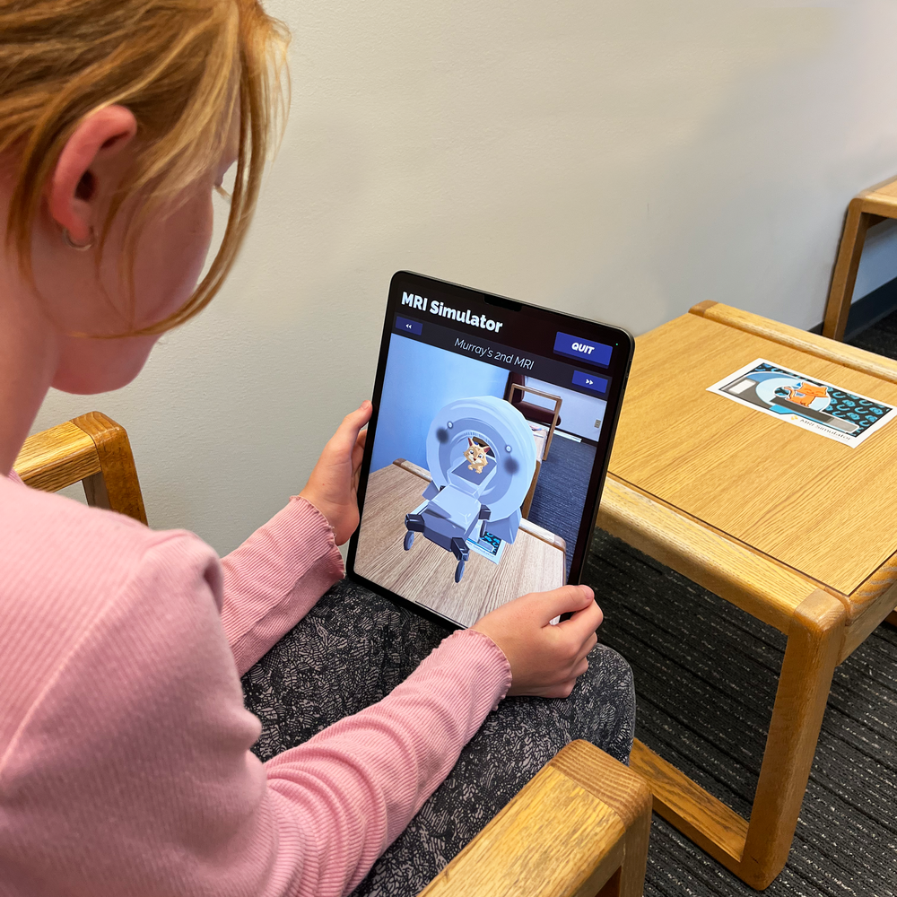 Procedure Simulators - MRI Simulator — SpellBound AR: Pediatric Patient ...