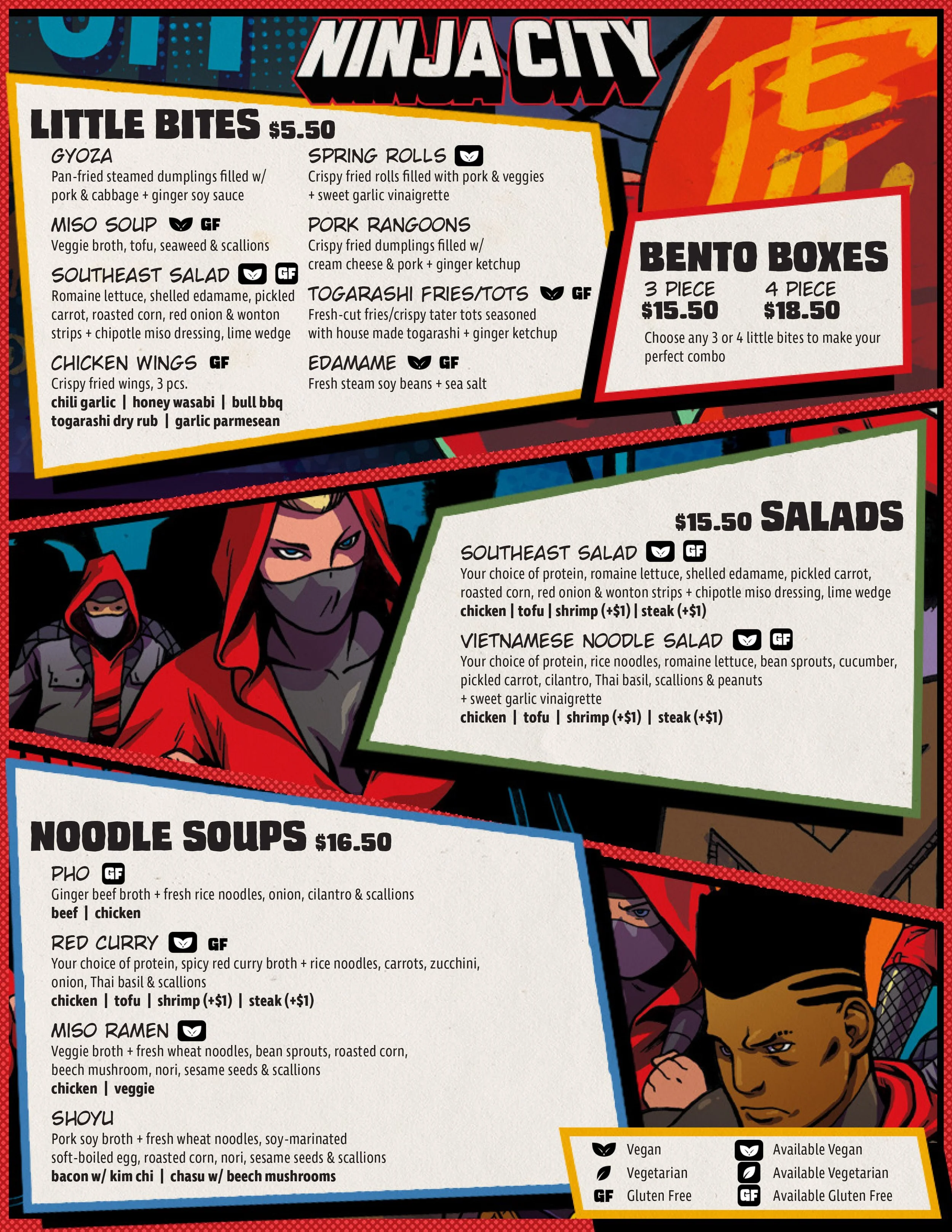 Gordon Square — Ninja City | Urban Asian Cuisine