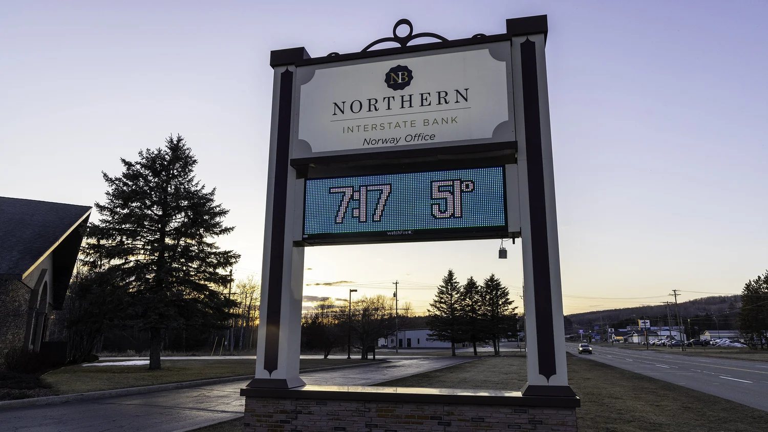 Northern Interstate Bank — Downtown Norway