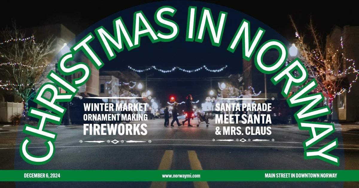 Downtown Norway - City of Trails - Norway, Michigan