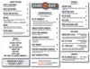 Food Menu — Sandbar BBQ / Sandy, Oregon