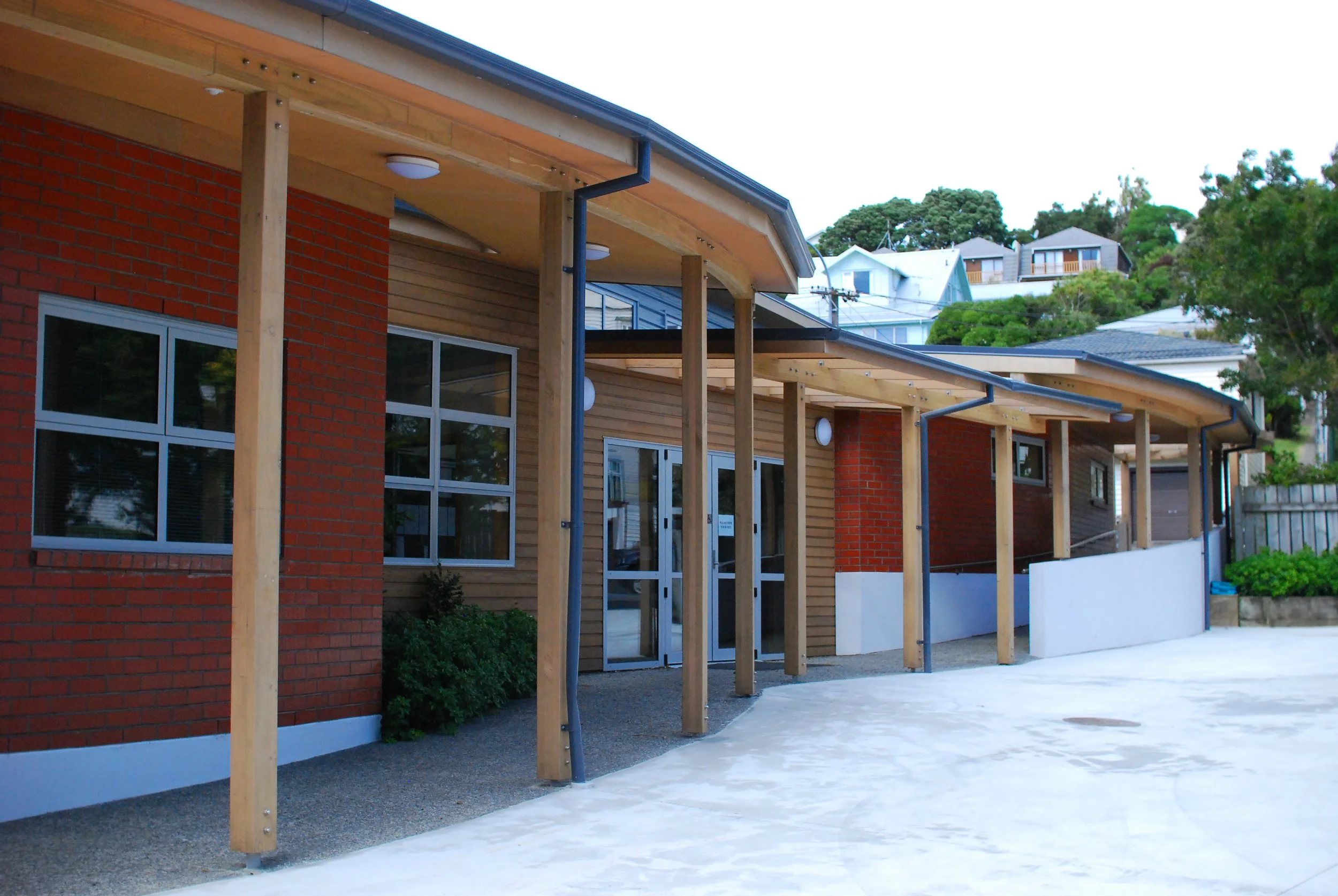 Kilbirnie School Admin & Hall — Don Jamieson Architecture