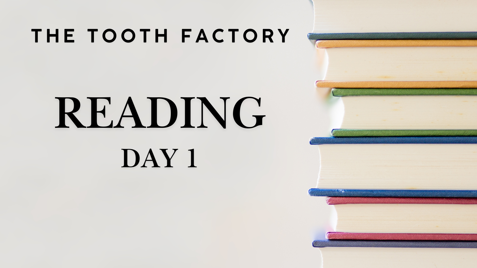 TOEFL Course The Tooth Factory