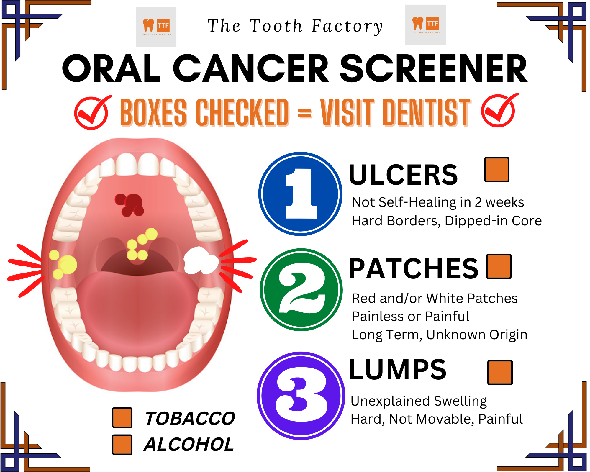 Top 5 Reasons for Burning in the Oral Cavity — The Tooth Factory