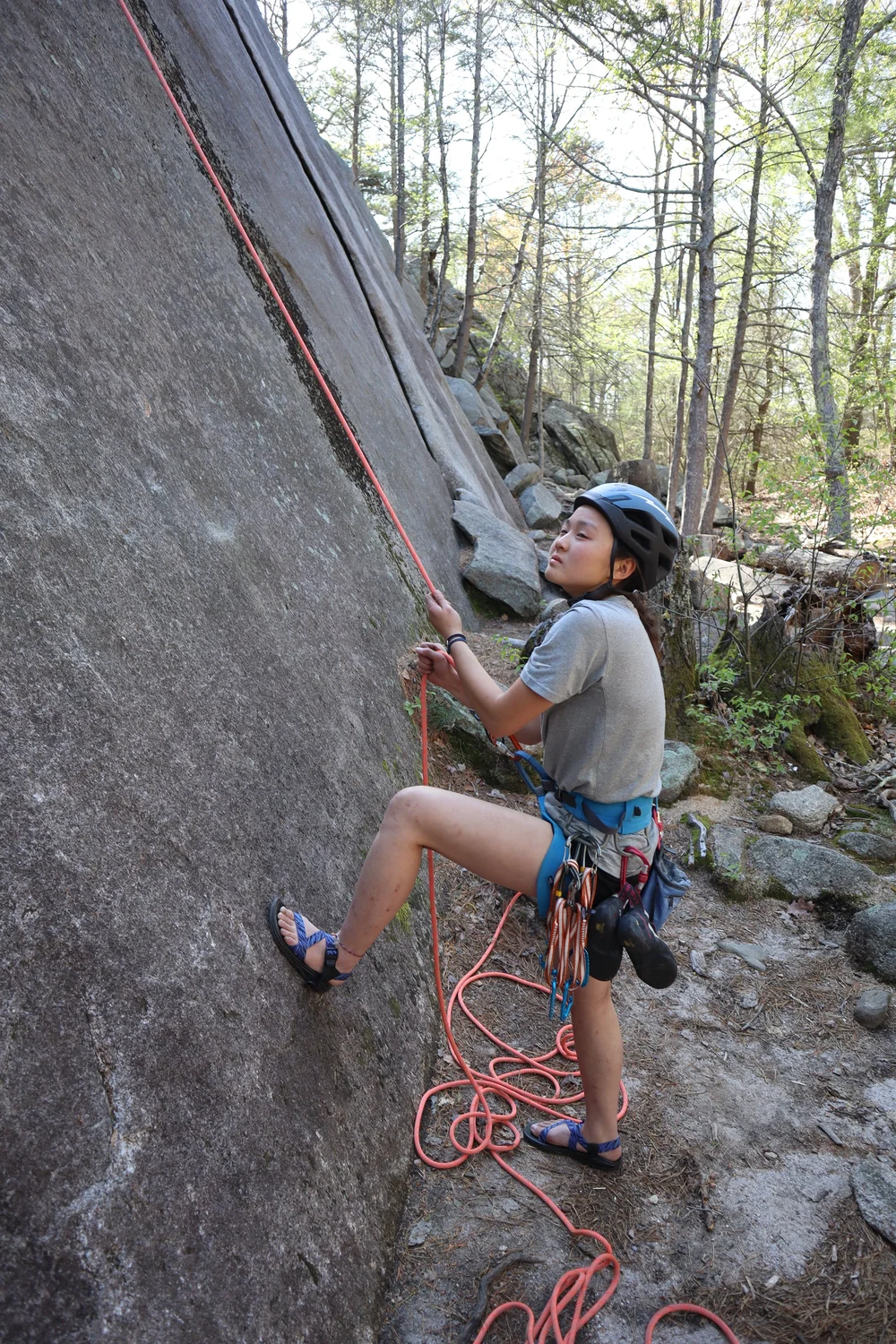 Learn Outdoor Rock Climbing - Greater Boston Climbing School