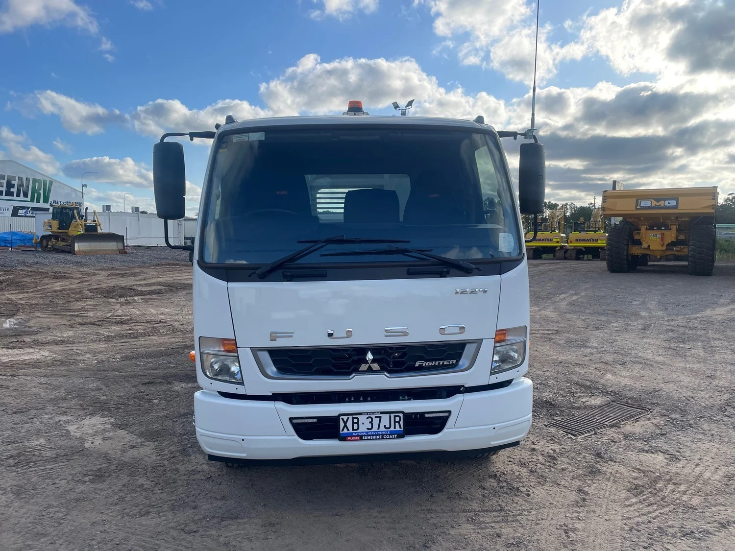 Fuso Fighter 1224 4x2 Tipper Truck — Powermac Hire