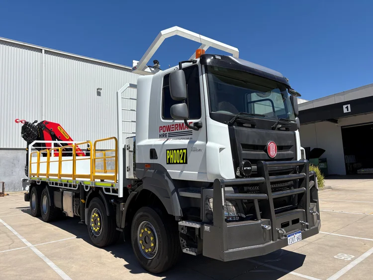 Tatra T158 Phoenix 8x8 Crane Trucks — Powermac Hire