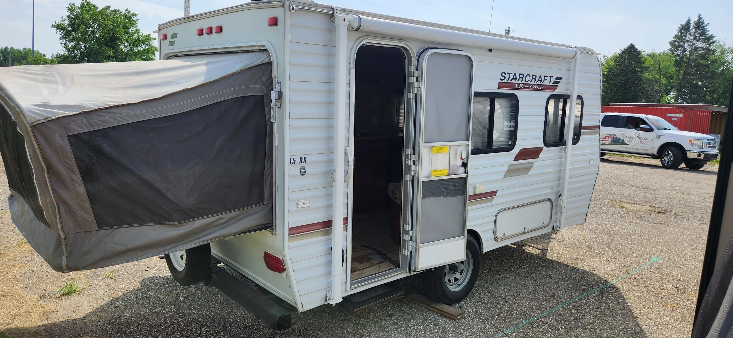 14 ft AR-One Small Camper for Rent — EZCamperRental