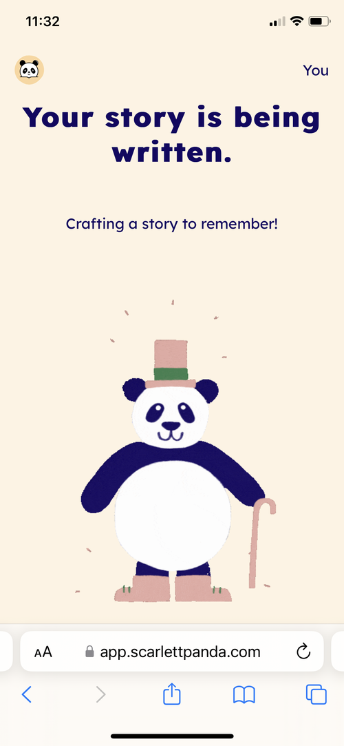 Try a bedtime story with Scarlett Panda — Scarlett Panda