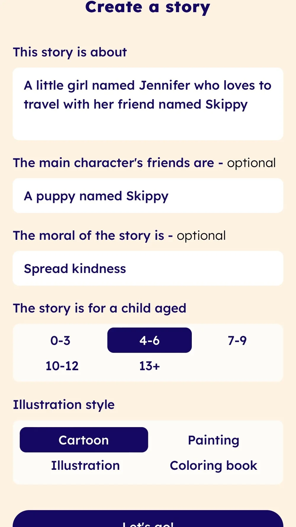 AI Book Picture Generator — Scarlett Panda