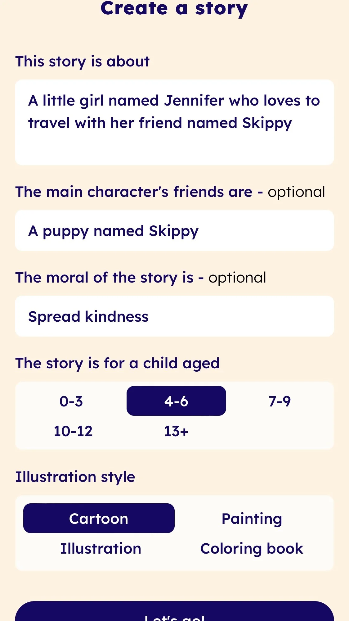 AI Book Picture Generator — Scarlett Panda