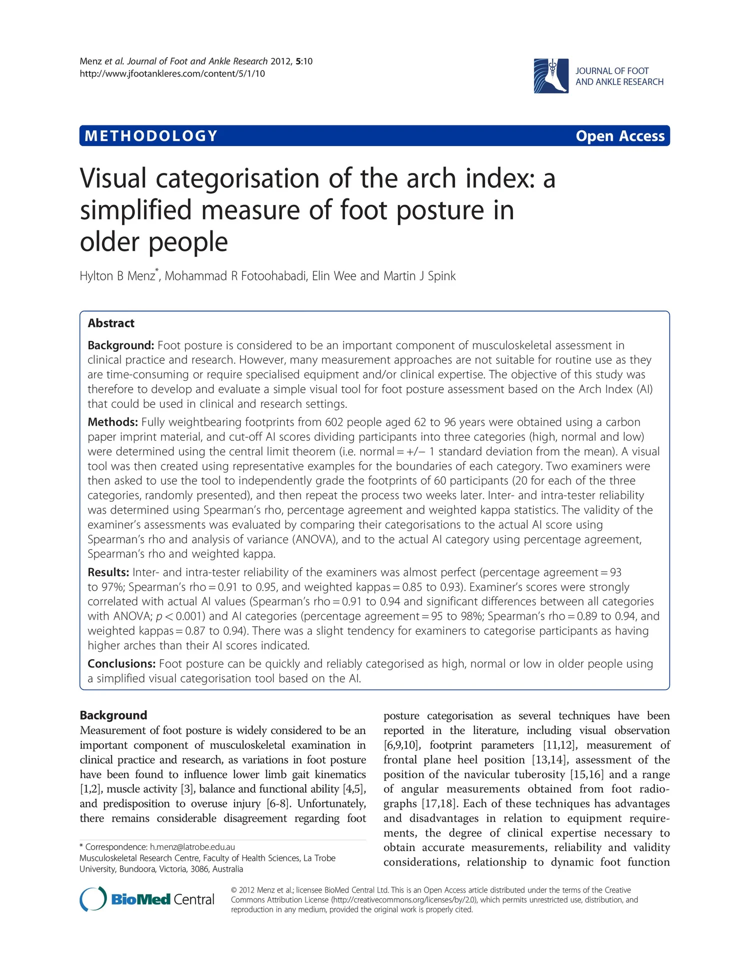 Research References — Arche Healthcare