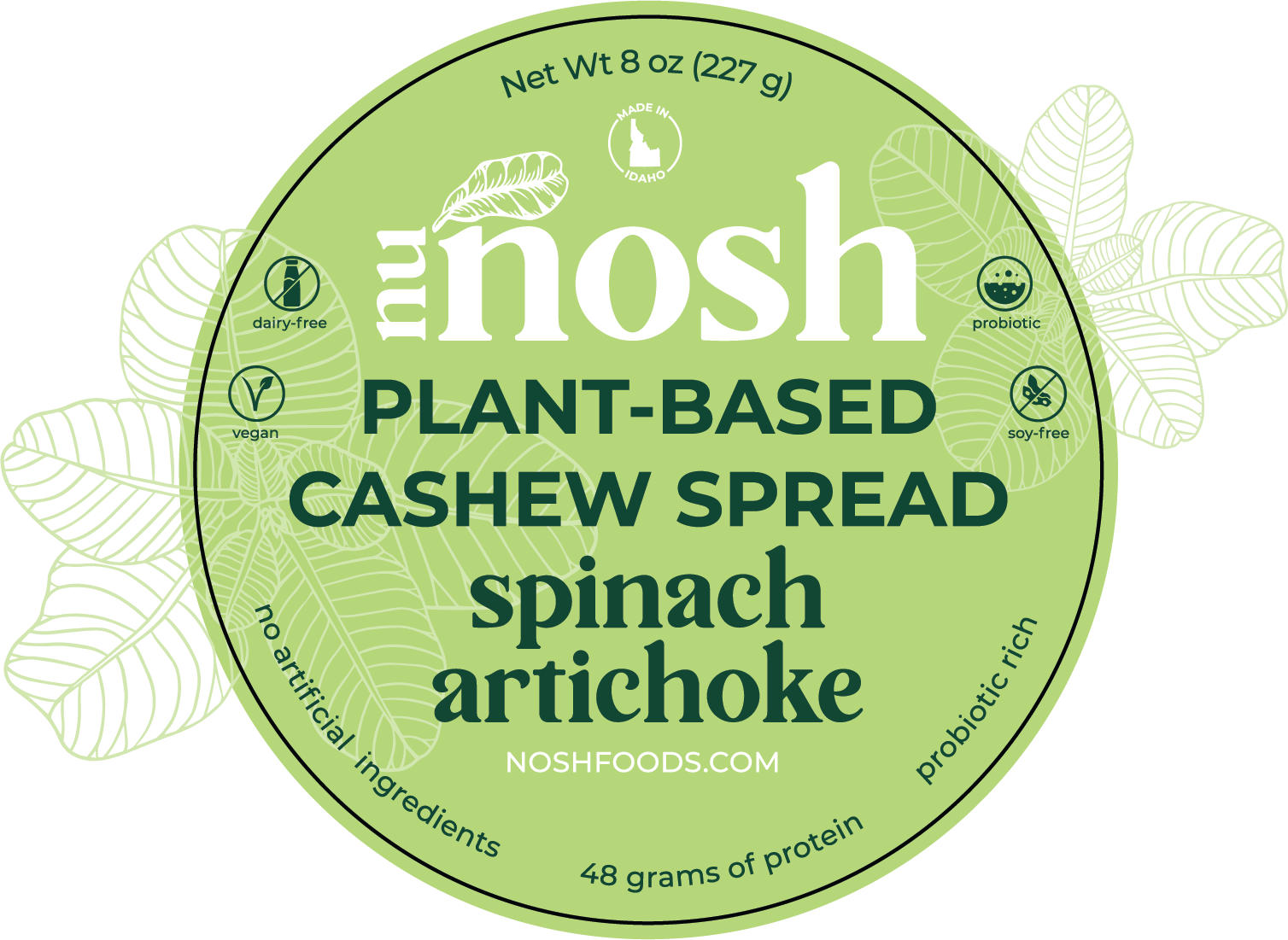 Nosh Foods: Plant-Based Cashew Spread