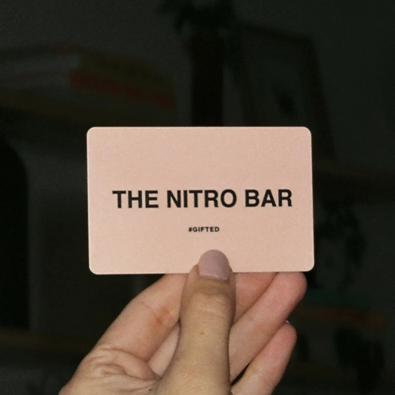 THE NITRO BAR THE NITRO BAR