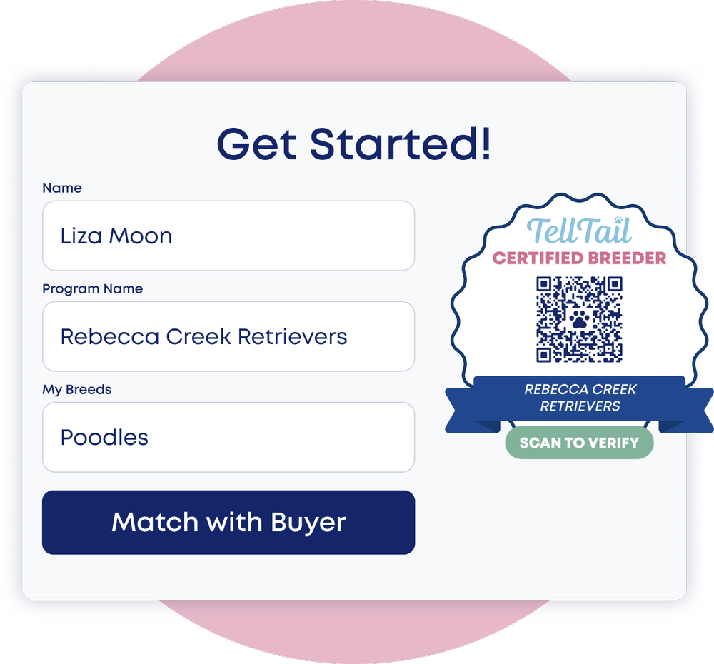 How it Works for Dog Breeders | TellTail — TellTail