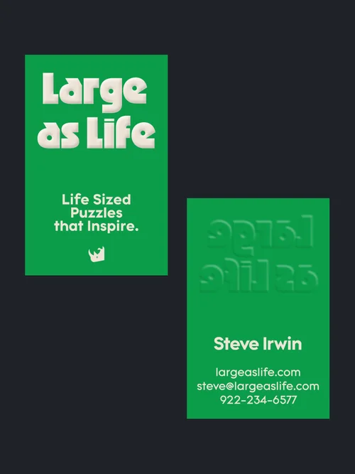 Large as Life — fred&co.