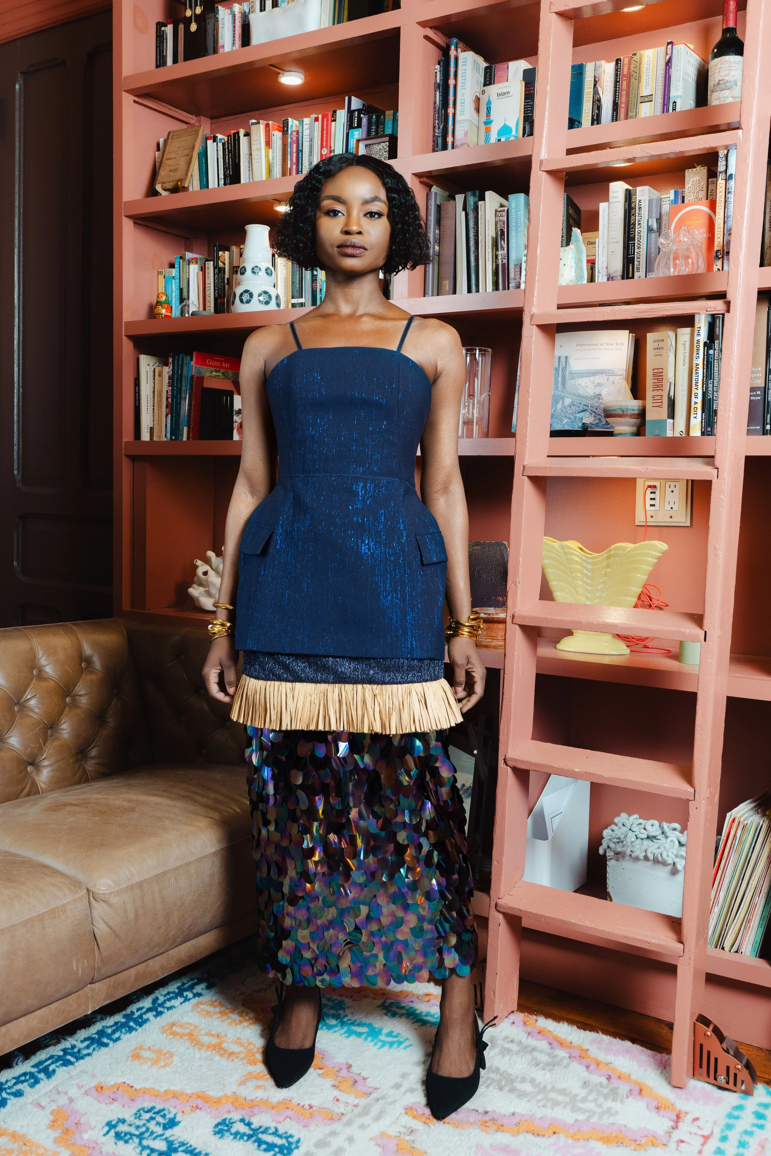 Cynthia Petiole Dress — Papa Oppong