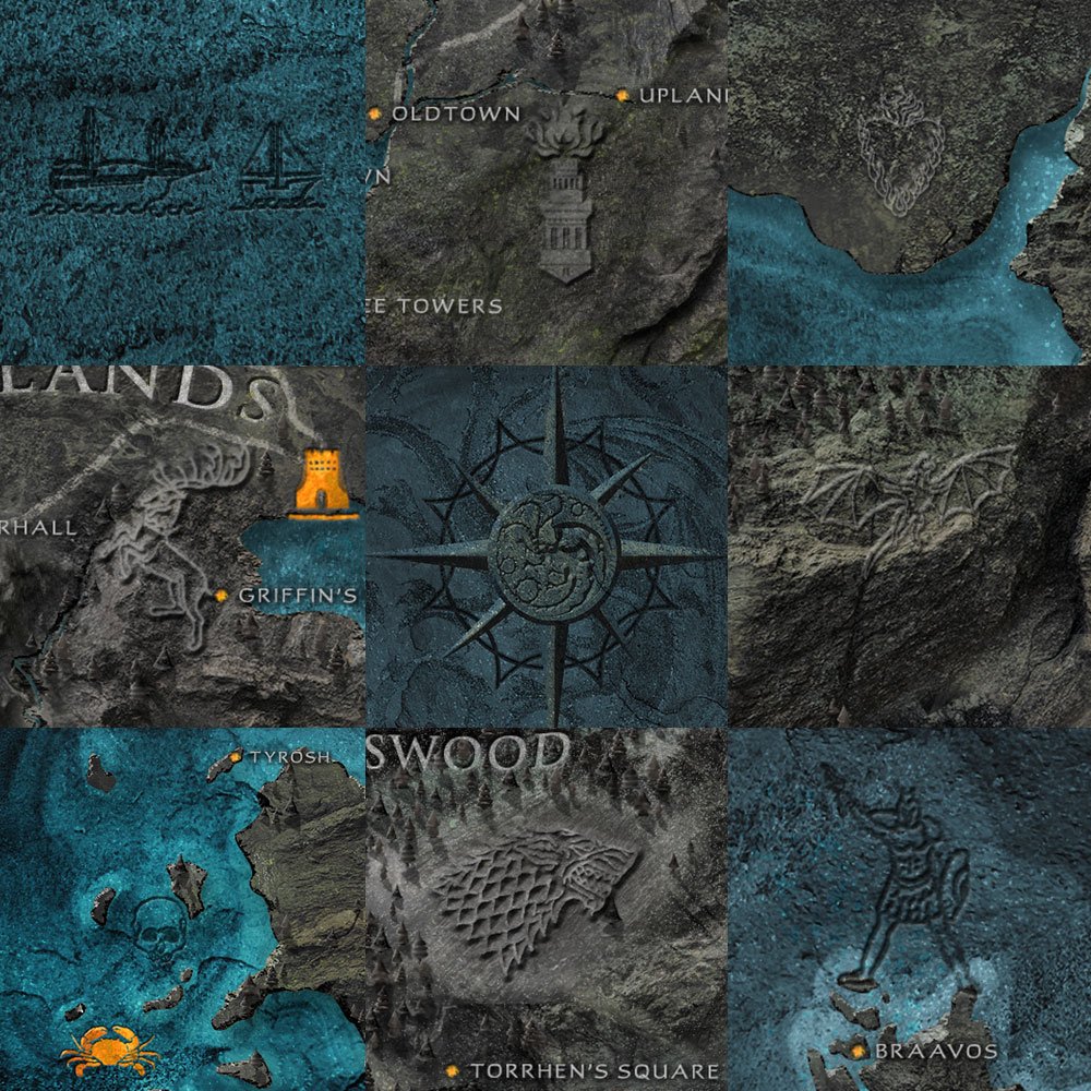 House of the Dragon Map — William Schretzman