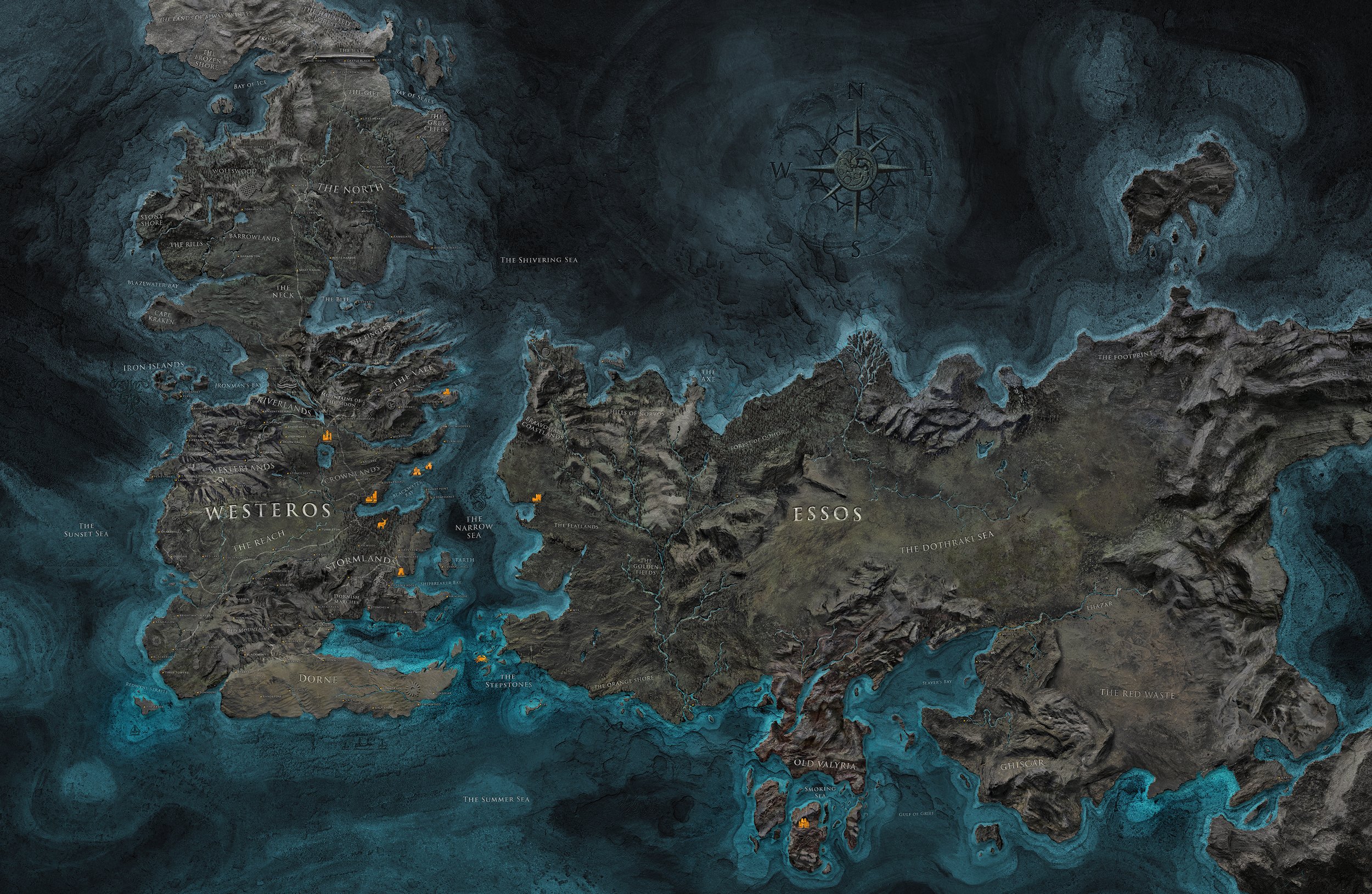 House of the Dragon Map — William Schretzman