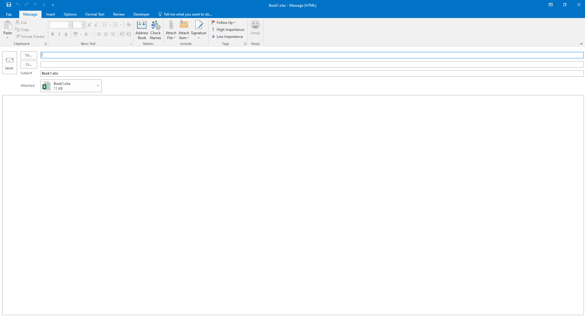 How to Send a Workbook/Worksheet Within Excel Using Outlook — Excel ...