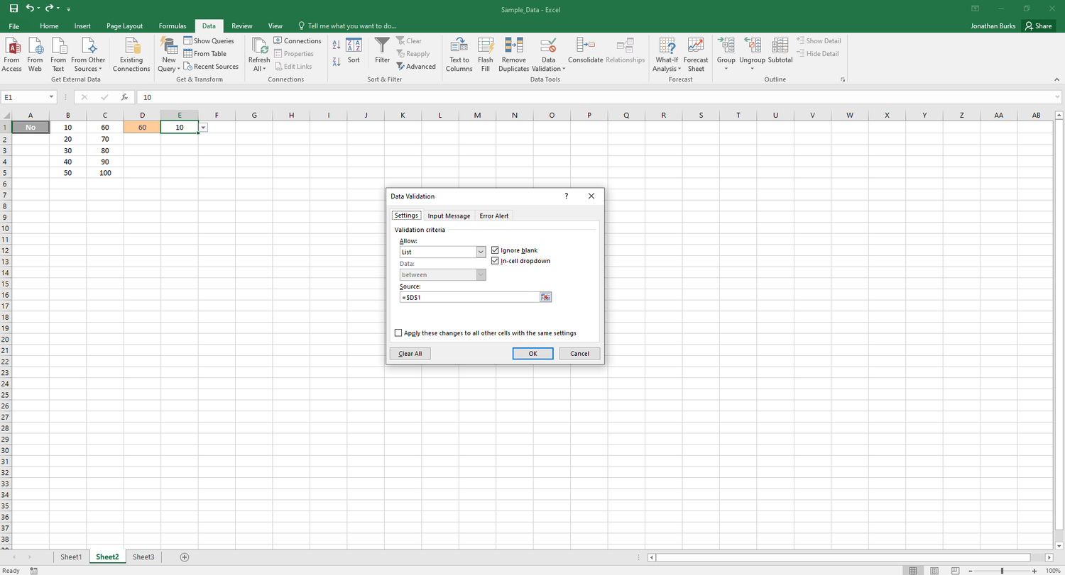 Creating Conditional Drop-Down Lists with IF Statements in Excel (5 ...